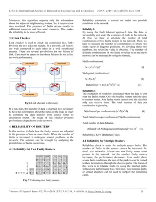 Fpga based highly reliable fault tolerant approach for network on chip (noc) | PDF