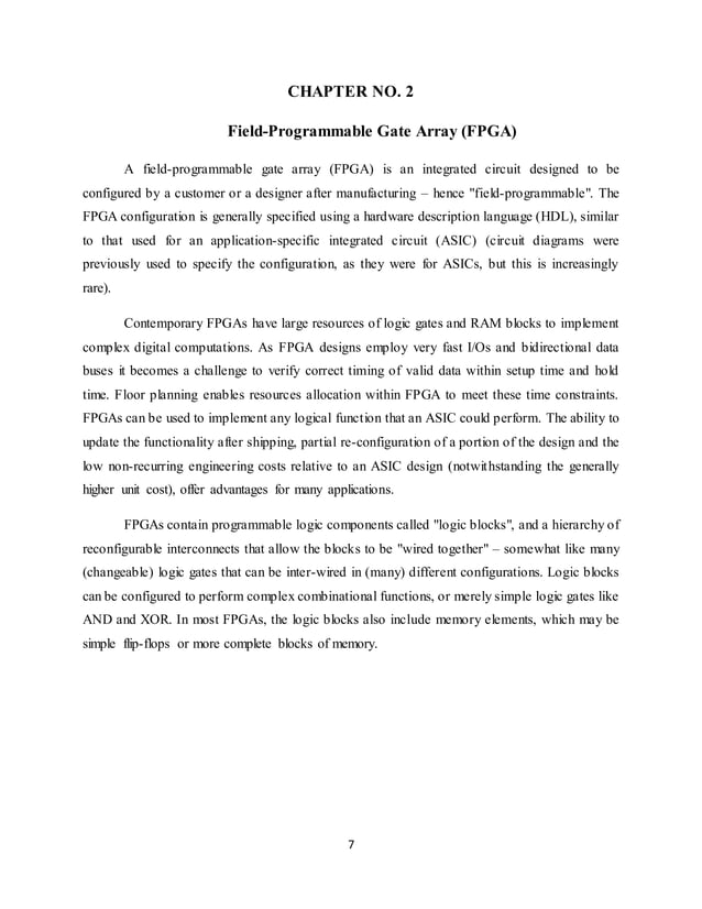 Fpga based motor controller | PDF