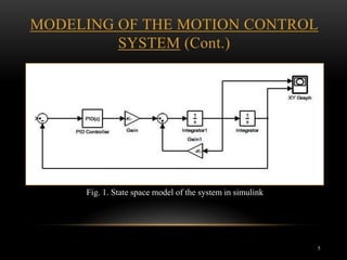 An FPGA Based Implementation of a Flexible Digital PID Controller For a Motion Control System ...