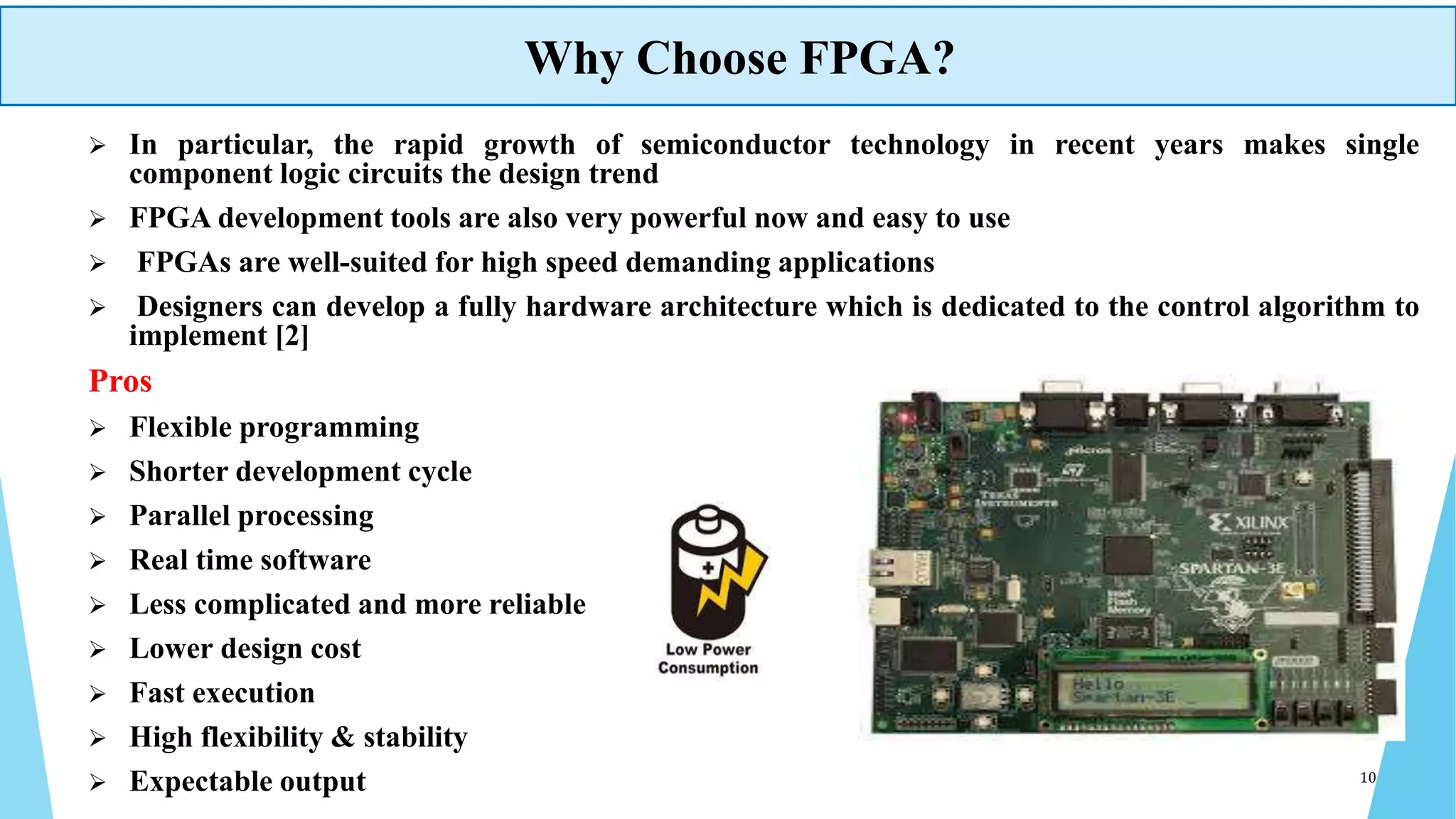 FPGA Based Speed Control of BLDC Motor | PPTX