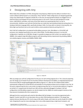 FPGA Board (Xilinx Arty A7 -35 T) User Guide.pdf