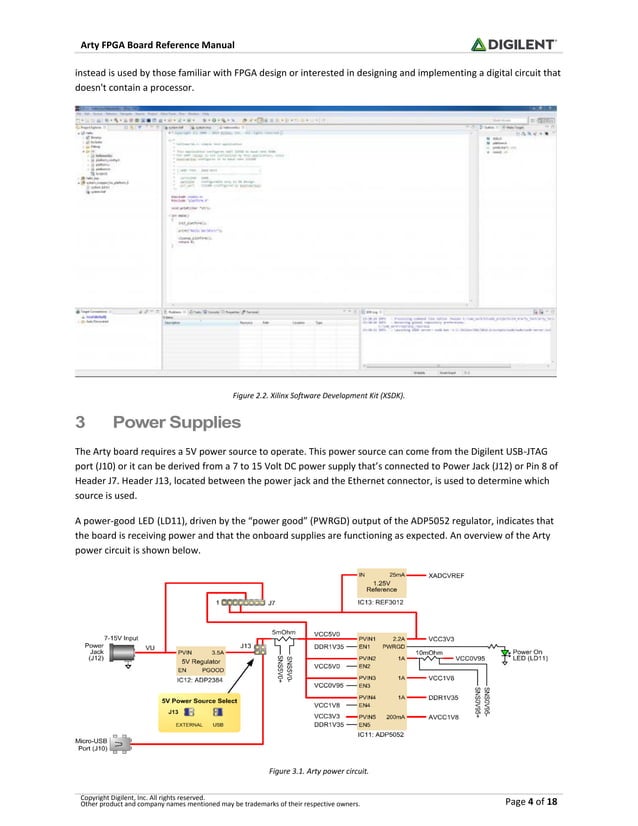 FPGA Board (Xilinx Arty A7 -35 T) User Guide.pdf