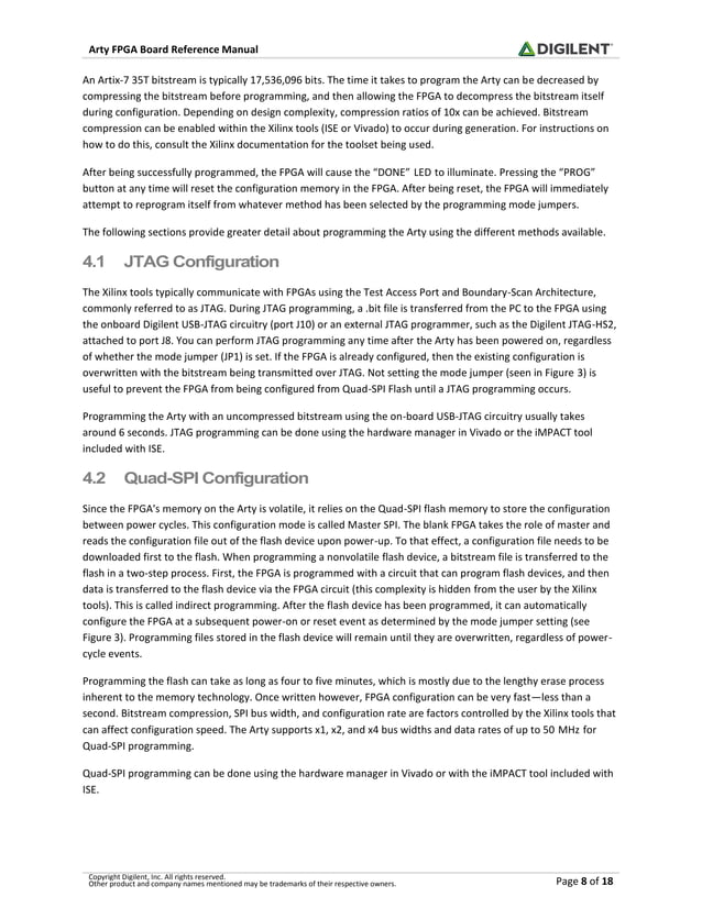 FPGA Board (Xilinx Arty A7 -35 T) User Guide.pdf