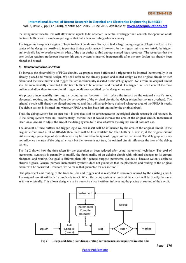 Fpga Debug Using Incremental Trace Buffer Pdf Programming Languages