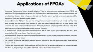 FPGA Design for Embedded Systems BY Embedded Hash | PPT