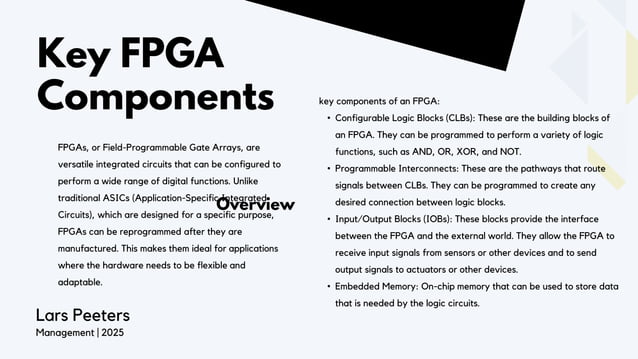 FPGA Design for Embedded Systems BY Embedded Hash | PPT
