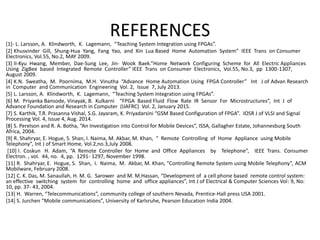 Fpga implementation of gesture based home automation | PPTX