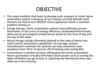 Fpga implementation of gesture based home automation | PPTX