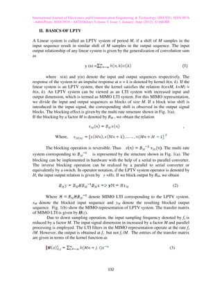 Fpga implementation of low complexity linear periodically time varying filter | PDF