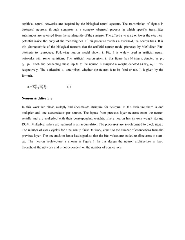Fpga Implementation Of Multilayer Feed Forward Neural Network