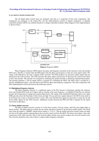 Fpga implementation of power efficient all digital phase locked loop | PDF