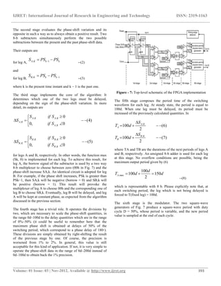 Fpga implementation of race control algorithm for full bridge prcp converter | PDF
