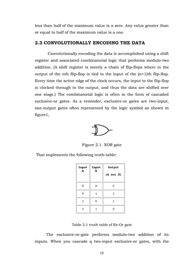 Fpga Implementation Of Soft Decision Low Power Convolutional Decoder Using Viterbi Algorithm Pdf