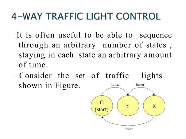 Fpga Implementation On Advance Traffic Light Ppt