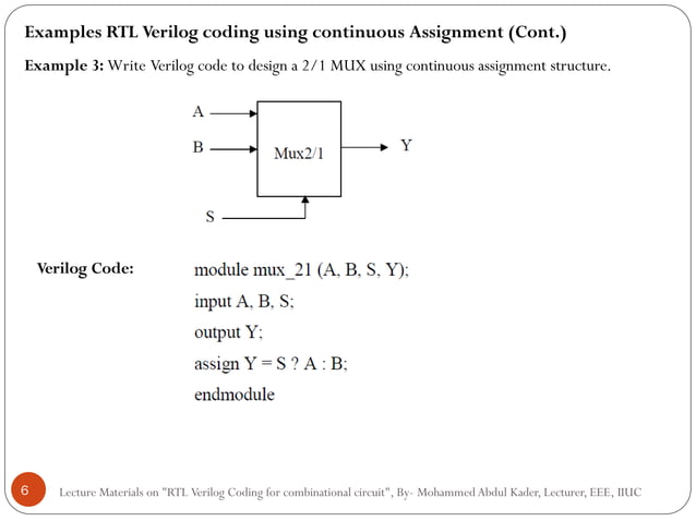 fpgartl-verilog-coding-for-combinational-circuit.pptx