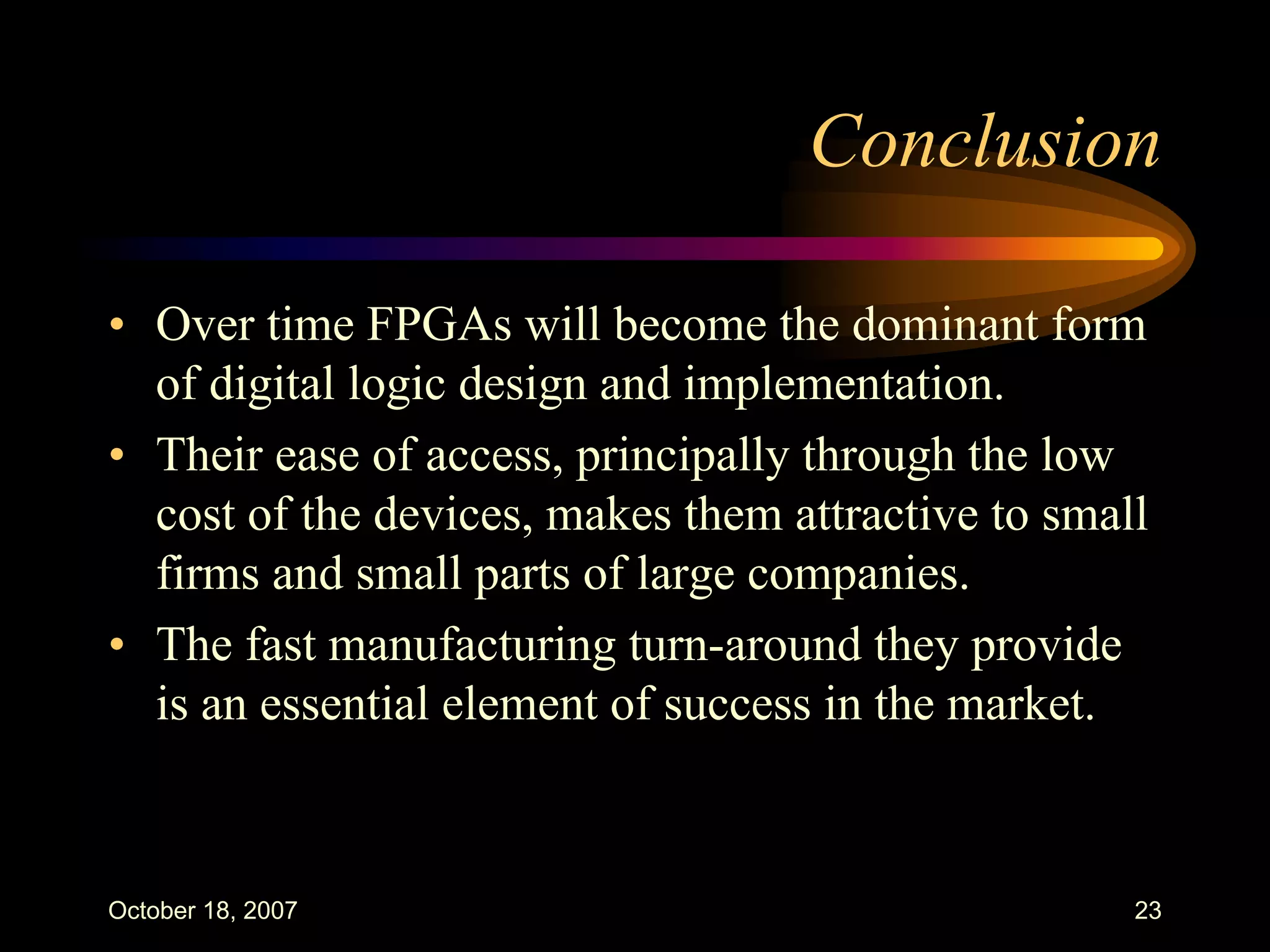 FPGAs : An Overview | PPT