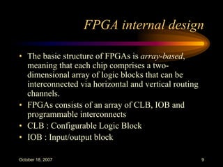FPGAs : An Overview | PPT