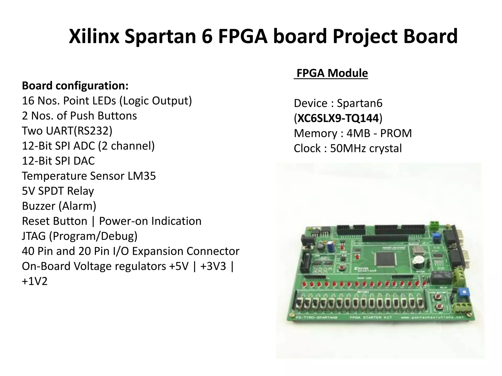Introduction to FPGA and projects overview | PPT