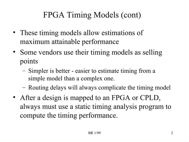 FPGA Timing Models with electric motor system | PPT