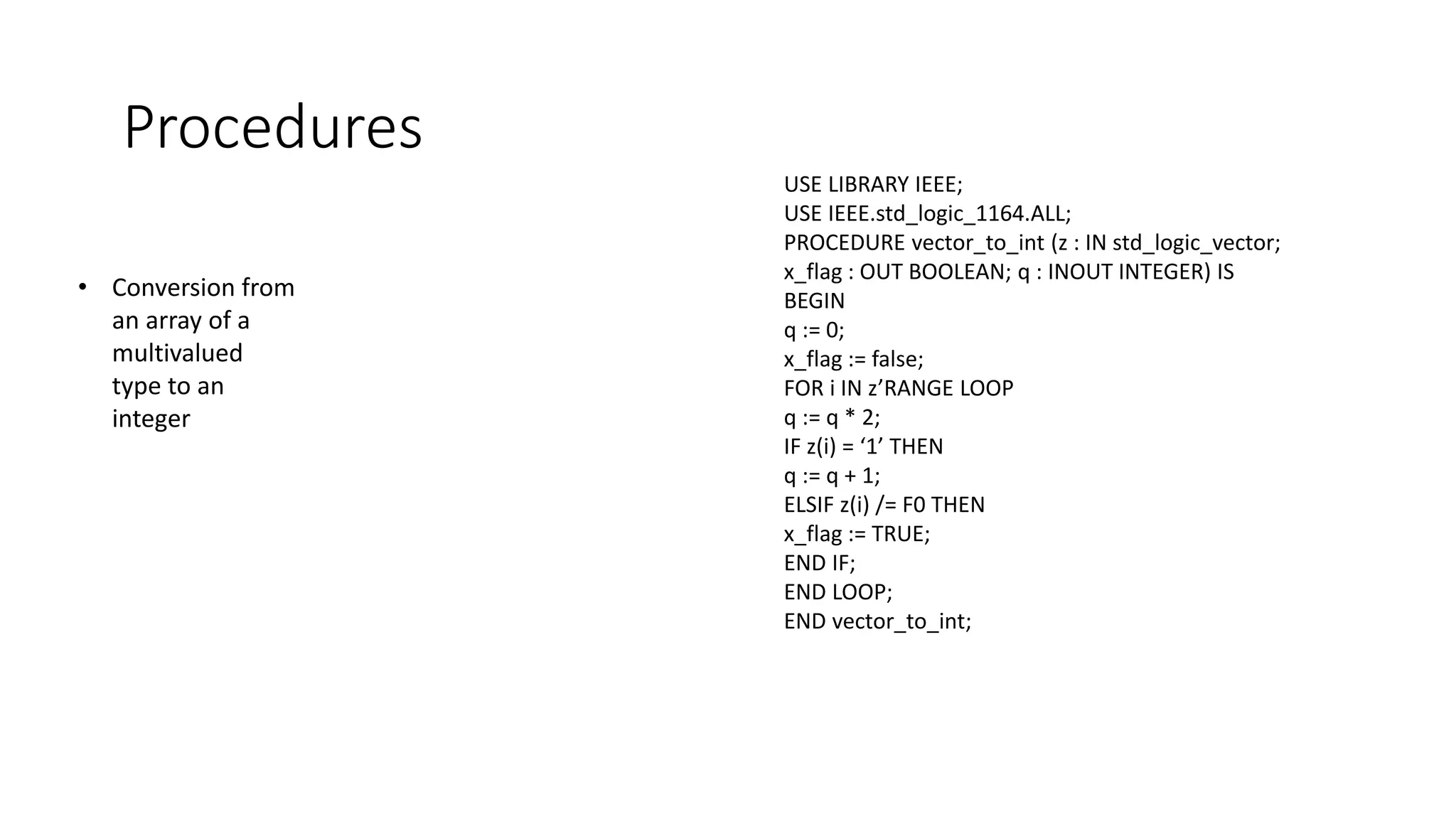 FPGA training session generic package and funtions of VHDL by Digitronix Nepal | PPTX ...