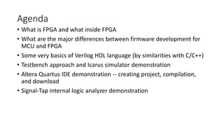 FPGA workshop | PPT