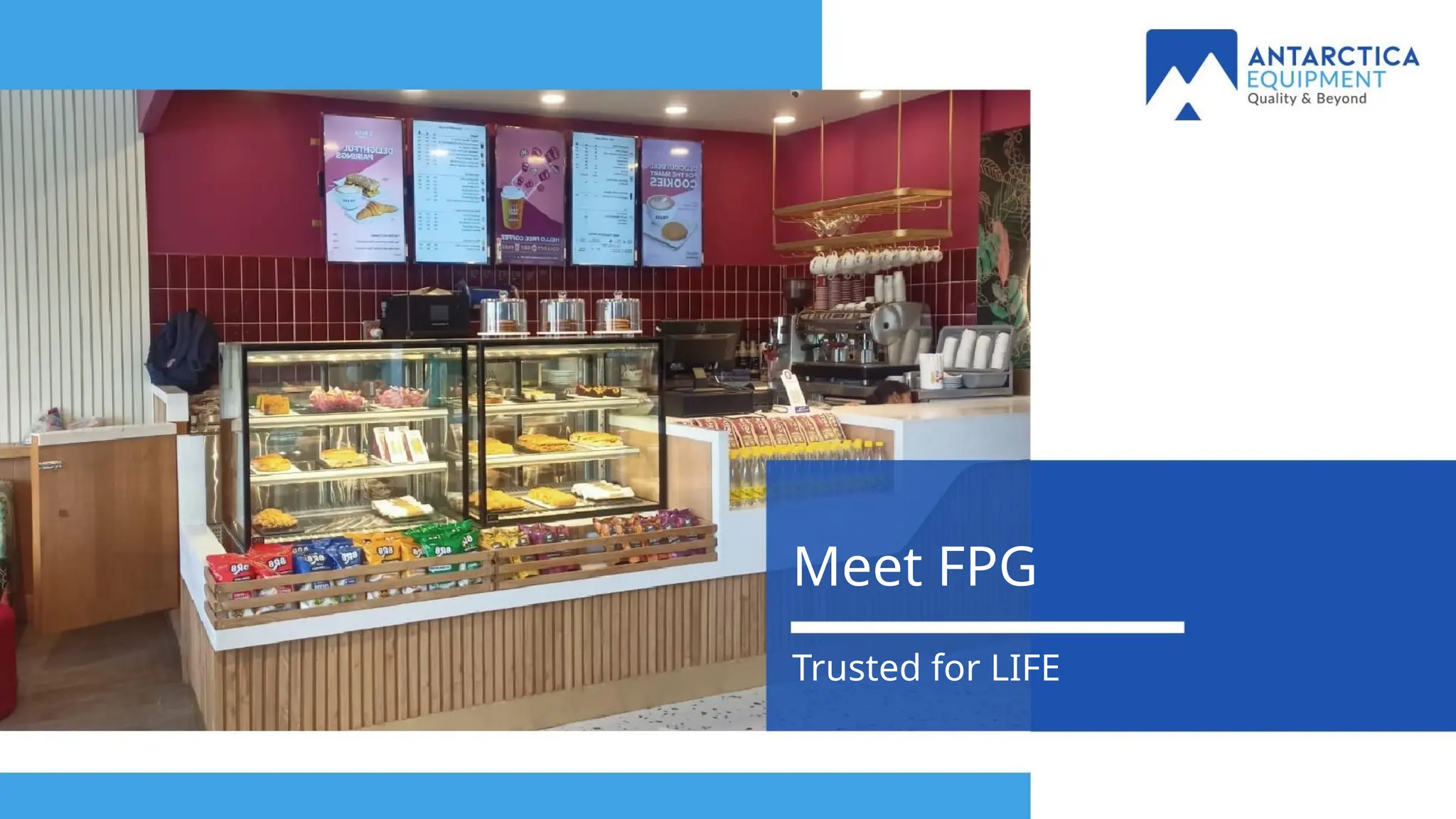 Introduction to FPG Food Display Counter | PPT