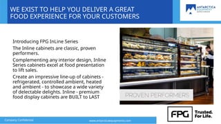 Introduction to FPG Food Display Counter | PPT
