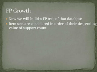 شرح ال FP Growth data mining algorithm.pptx