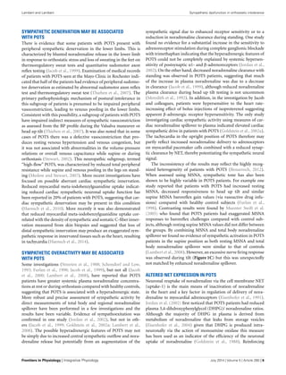 Sympathetic dysfunction in vasvogal syncope and the postural ...