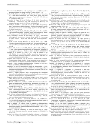 Sympathetic dysfunction in vasvogal syncope and the postural orthostatic tachycardia syndrome | PDF