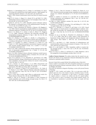 Sympathetic dysfunction in vasvogal syncope and the postural orthostatic tachycardia syndrome | PDF
