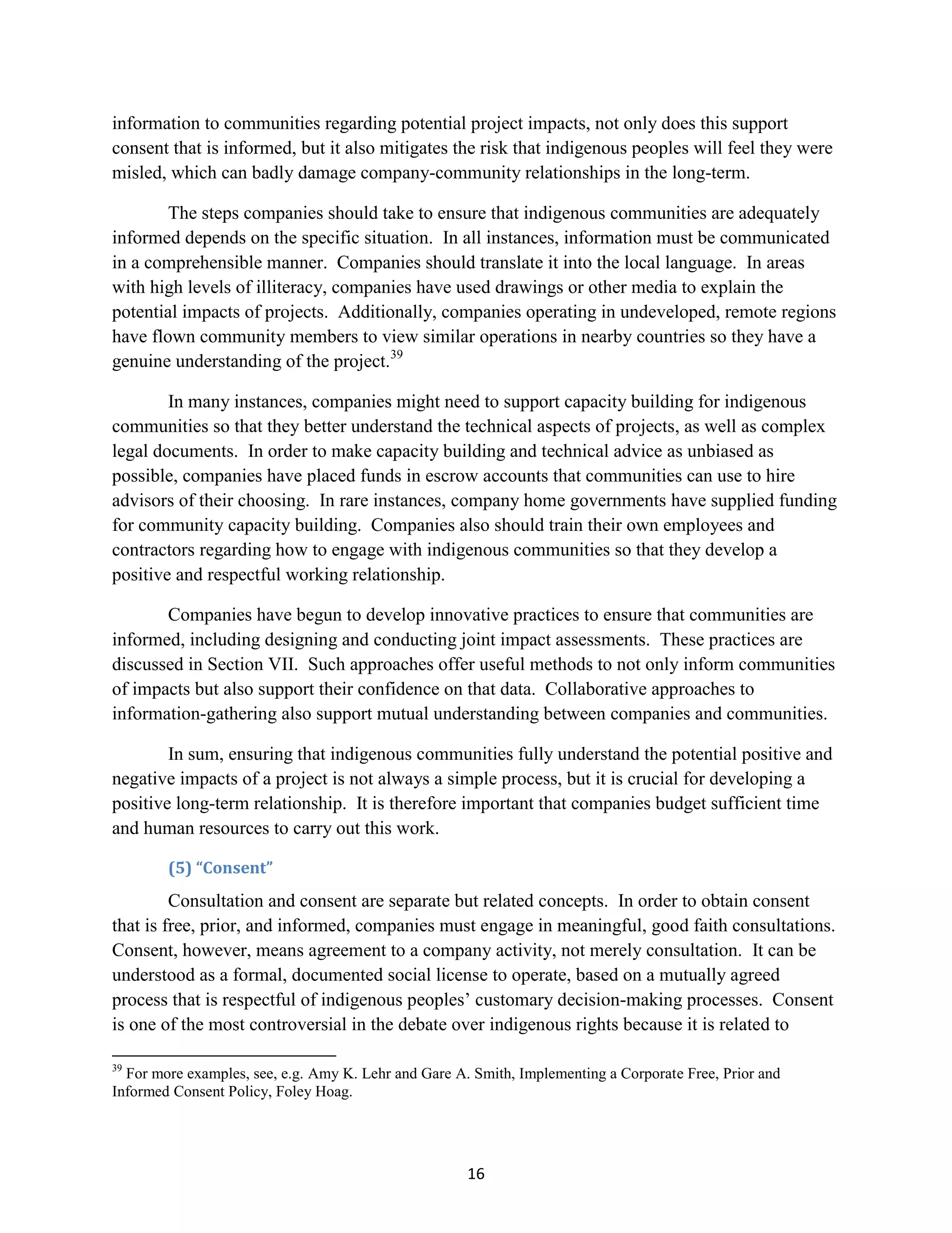 Indigenous Peoples’ Rights and the Role of Free, Prior and Informed ...