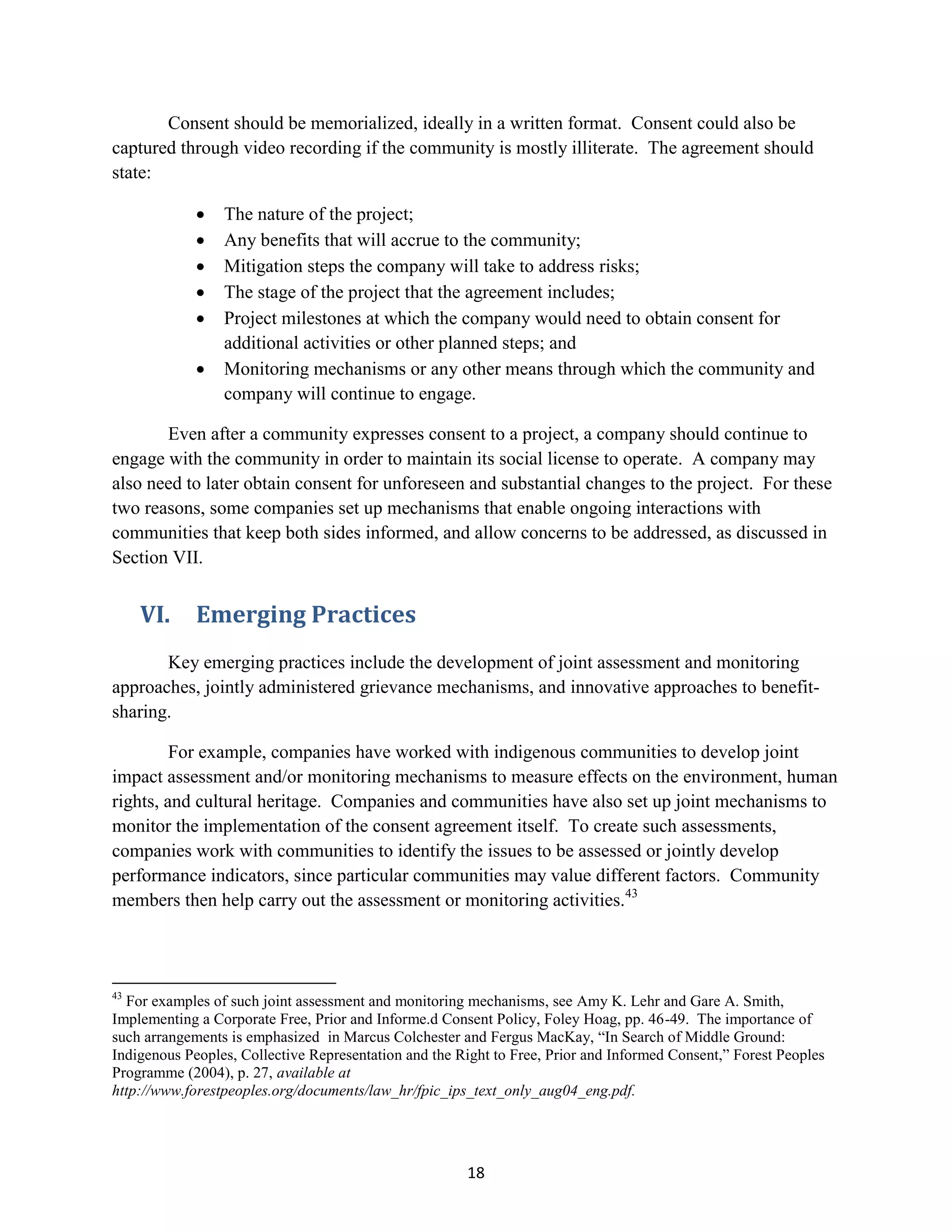 Indigenous Peoples’ Rights and the Role of Free, Prior and Informed ...