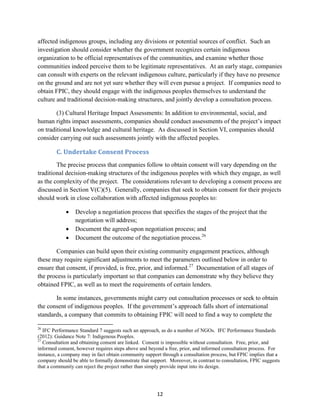 Indigenous Peoples’ Rights and the Role of Free, Prior and Informed ...