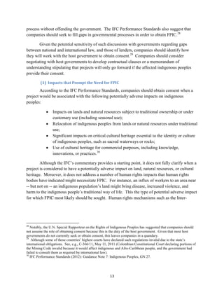 Indigenous Peoples’ Rights and the Role of Free, Prior and Informed ...