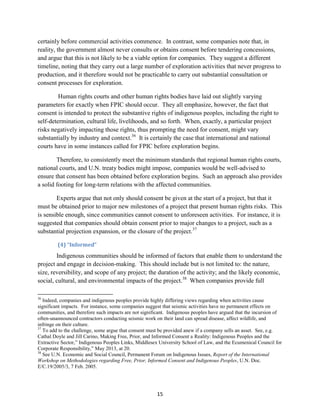 Indigenous Peoples’ Rights and the Role of Free, Prior and Informed ...