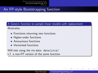 Functional Programming in R | PPT