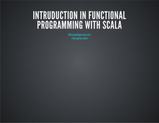 Fp intro scala | PDF