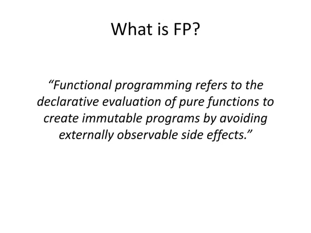 Thinking Functionally with JavaScript | PPT