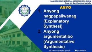 Filipino sa Piling Larang Week 2 | PPTX