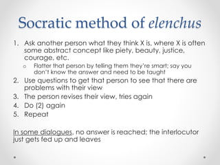 Plato's Republic, Politics and Ethics | PPTX