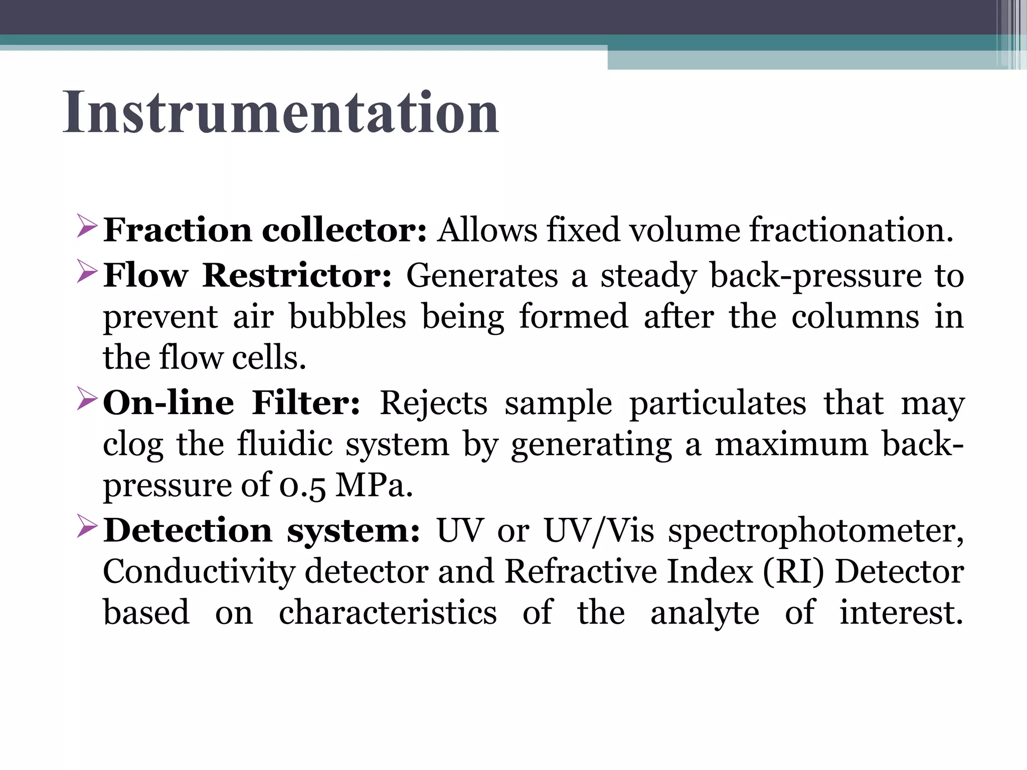 Fplc(fast protein liquid chromatography ) | PPT