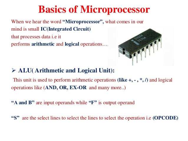 Microproccesor and Microcontrollers hardware basics
