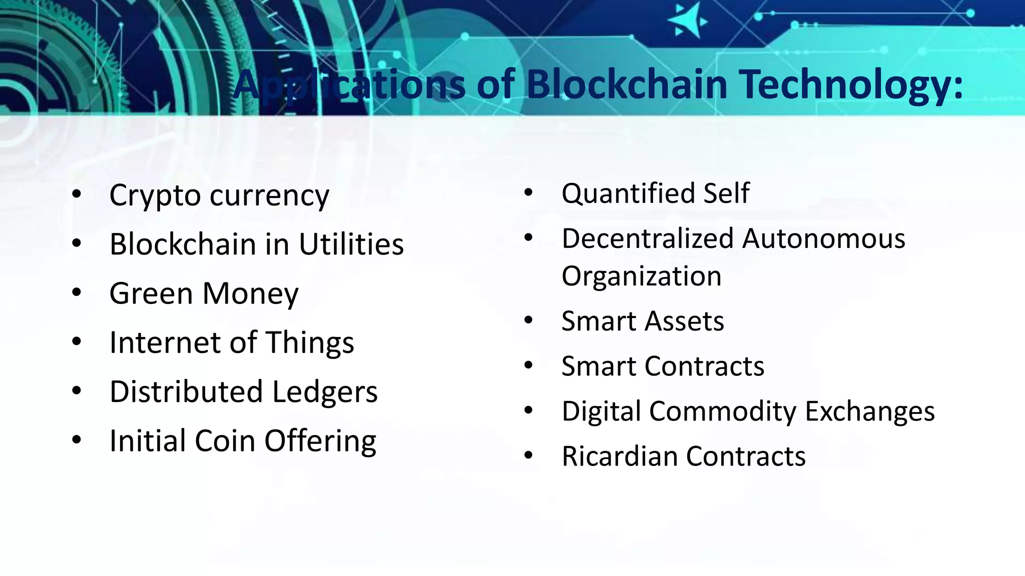 Blockchain presentation | PPTX