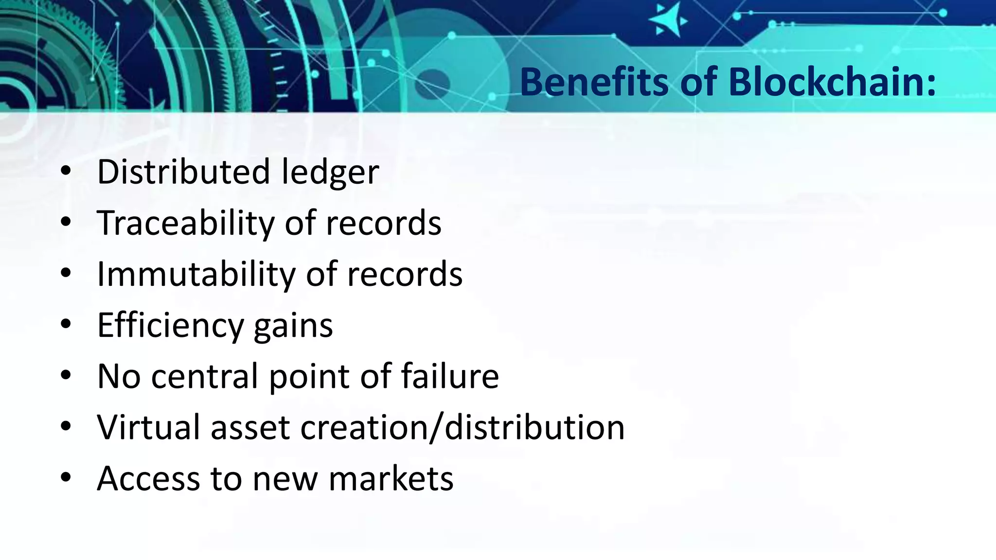 Blockchain presentation | PPTX