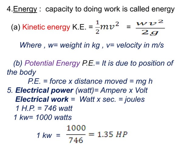Ic Engine Terminology And Solved Problem Ppt
