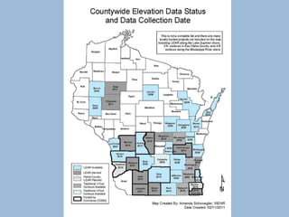 Floodplain Mapping Status in Wisconsin | PPT | Geography | Science