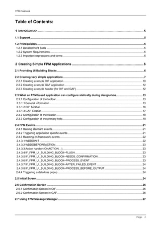 Fpm developer's guide 7.00 7.10 cookbook | PDF