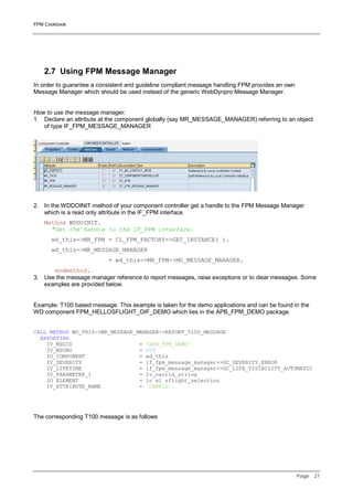 Fpm developer's guide 7.00 7.10 cookbook | PDF