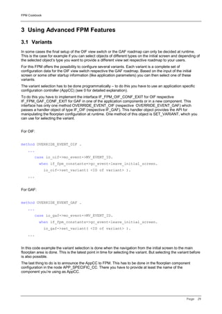 Fpm developer's guide 7.00 7.10 cookbook | PDF